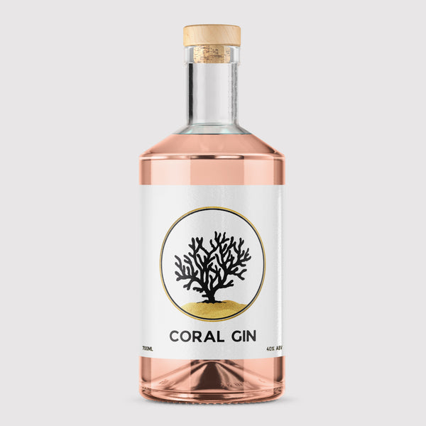 Coral Gin - National Distillery